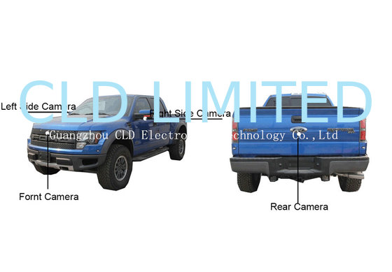 360 Degree Car Reverse Camera Driving Recorder Systems For 2012 Ford Raptor, Bird View System