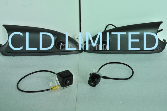 Monitoring 360 Degree Car Camera System , 4 Channel DVR For Audi Q3