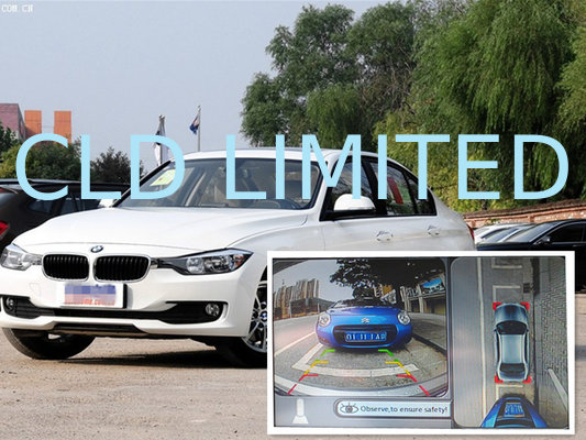 BMW 3 series 360 degrees around view Car Reverse Camera with four ways DVR recording, Bird View Parking System