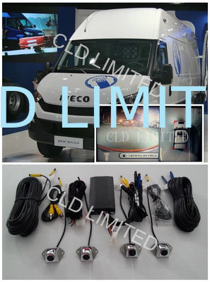 360Car Reverse Camera bird view  System seamless with 4 channel HD DVR and  Bird Viw System