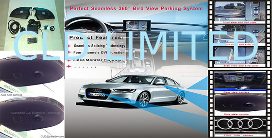 Audi A6L 360° Anti Blind Coner HD Vedio Monitering mass storage