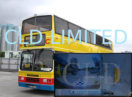 Waterproof Automatic Parking System 180° View Auto Cameras For Trucks and Buses, Alloy Camera Housing