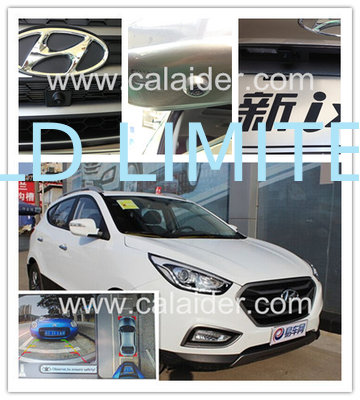 360° Car Backup Camera With Wide Angle For Hyundai IX45 / New Santa Fe, Bird View Parking System