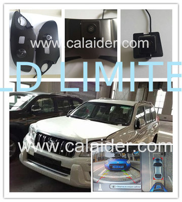 360 Degree Bird View Parking High Definition Car Backup Camera System For Toyota Prado