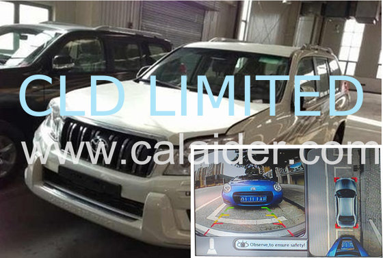 360 Degree Bird View Parking High Definition Car Backup Camera System For Toyota Prado