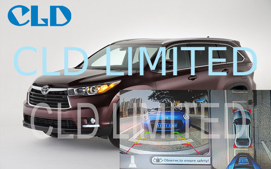 DVR Function HD Video Car Backup Camera Systems Waterproof For Toyota Highlander, Bird View System