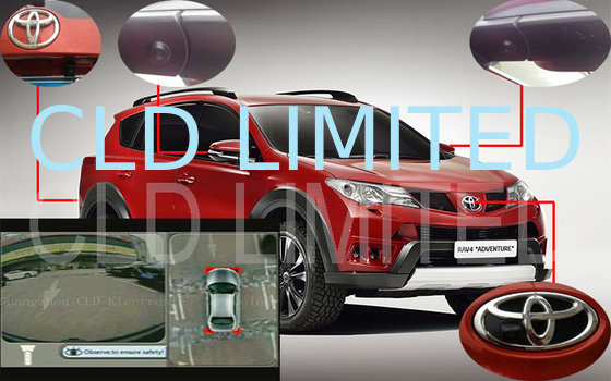 Rav4 DVR Car Parking Cameras System Video Recorder With Night Vision High Definition