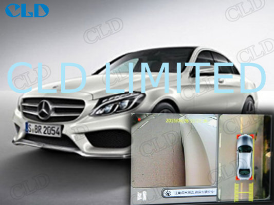 Wide Angle Dvr Car Parking Cameras System High Resolution Ccd Waterproof for Benz C
