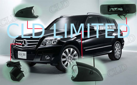 720p HD DVR Car Parking Cameras System Waterproof IP67 , For BENZ GLK, Bird View Parking System