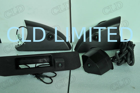 720p HD DVR Car Parking Cameras System Waterproof IP67 , For BENZ GLK, Bird View Parking System