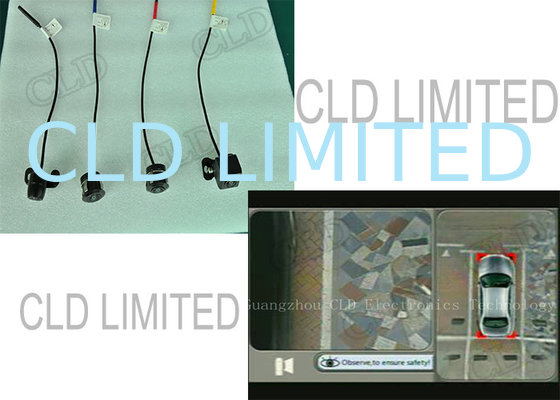 Universal Model Car Parking Cameras System Supports Sd Card High Definition, 720P, Bird View System
