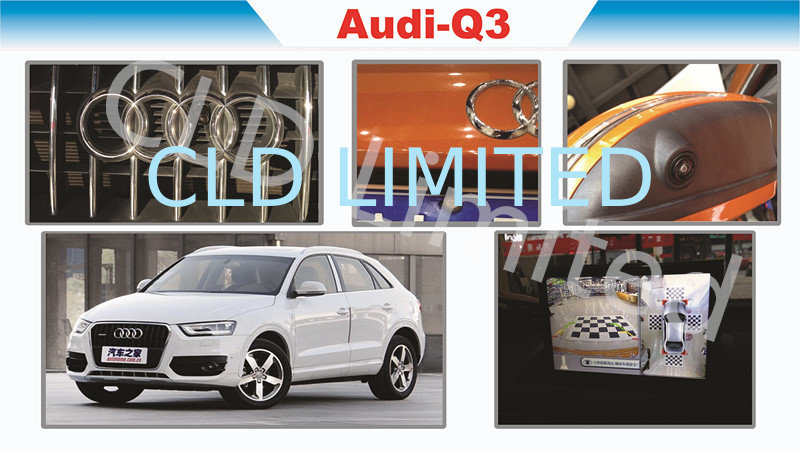 Audi Q3 , car surround view camera system including  FCW and LDWS Decoder integration computer