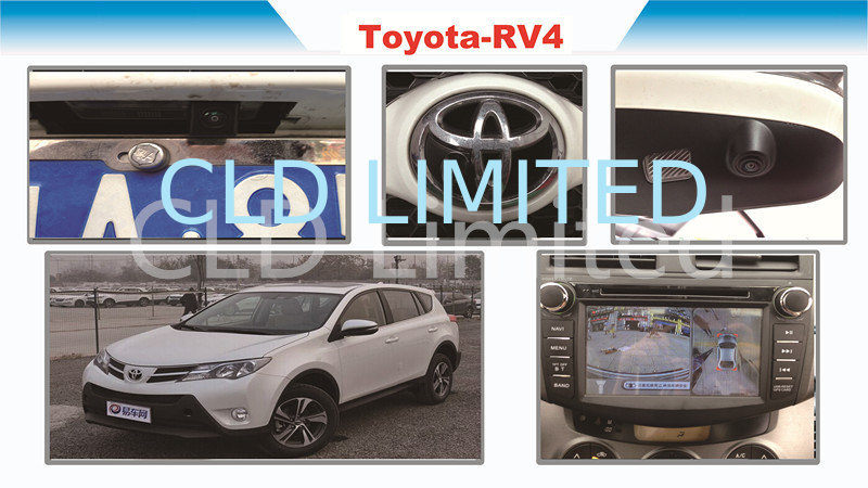 Toyota RAV4, Car Surround View Camera System including FCW and LDWS  Decoder integration