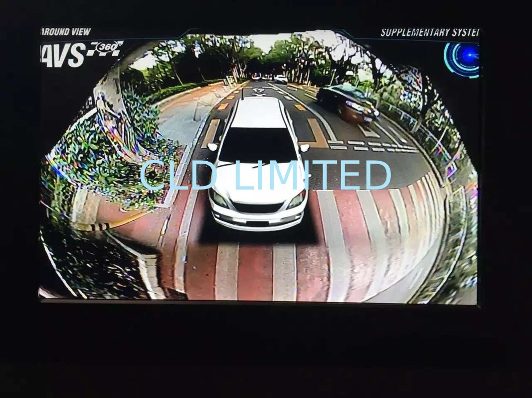 3D 360 bird view parking system,guided camera calibration, 360 blind spots coverage,universal model