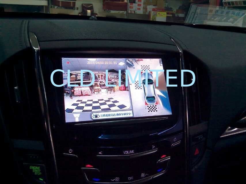 360 bird view parking system , specific model KL-QJ001 for Cadillac SRX, seamless splicing images.