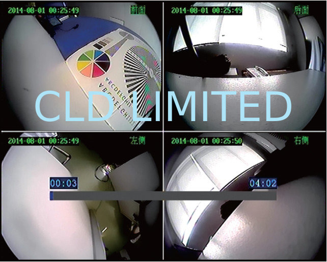 HD CMOS 360 Degree Panoramic Security System，DVR Car Reverse Parking System, Bird View System