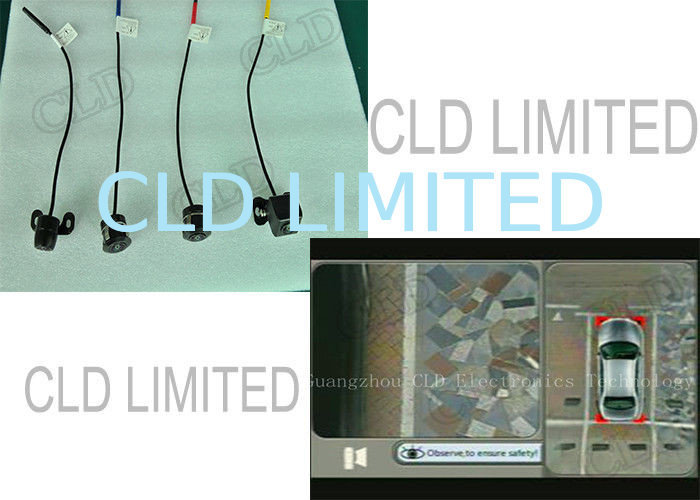 360 Color CMOS Auto Reverse Cameras With Auto White Balance，AHD 720 P, Universal model