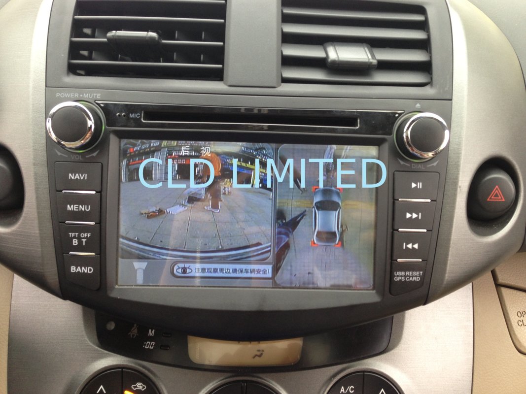 High Definition Panoramic Car Reverse Parking cameras for Toyota RAV4