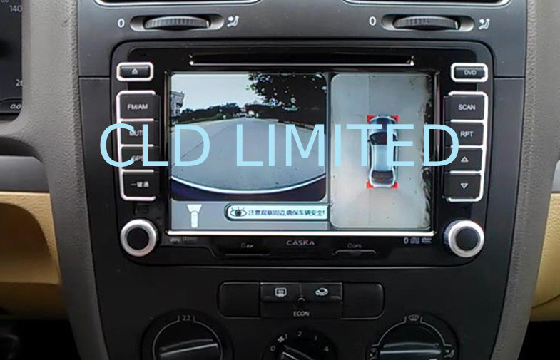 HD 360 Degree Bird View Waterproof Car Rearview Camera System For All Cars
