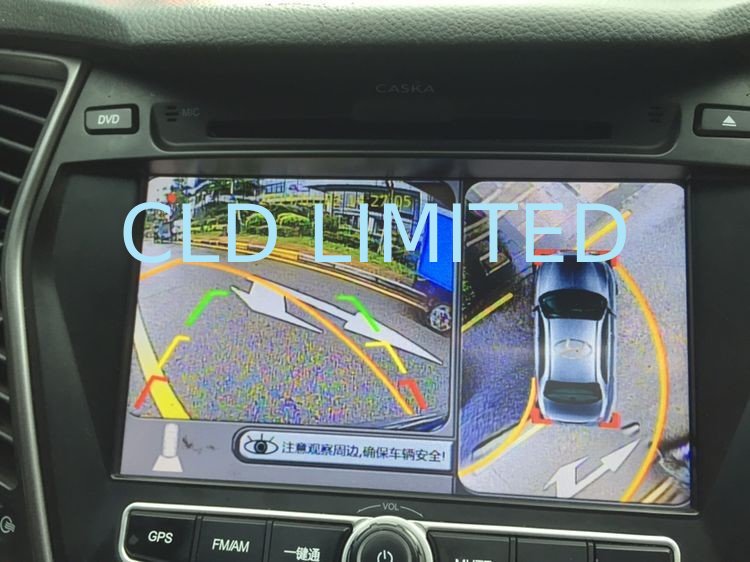 360 AVM HD DVR Car Camera With Video Recording in Real Time , 4-way DVR Function, Seamless Splicing