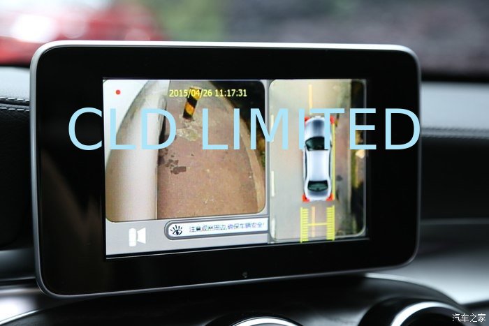 180Degrees Viewing Angle HD DVR Car Camera, 360 Bird View Parking System