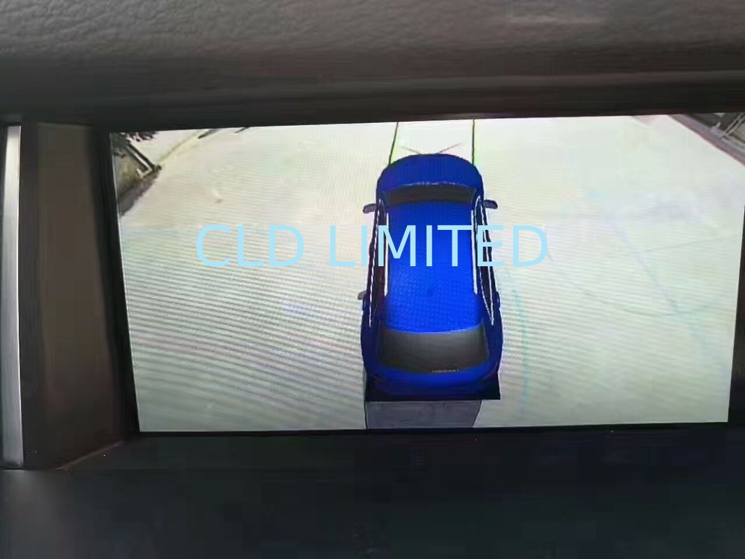 3D Around View Monitor System for Cars , IP67 1080 P 360 Bird View Parking System Waterproof
