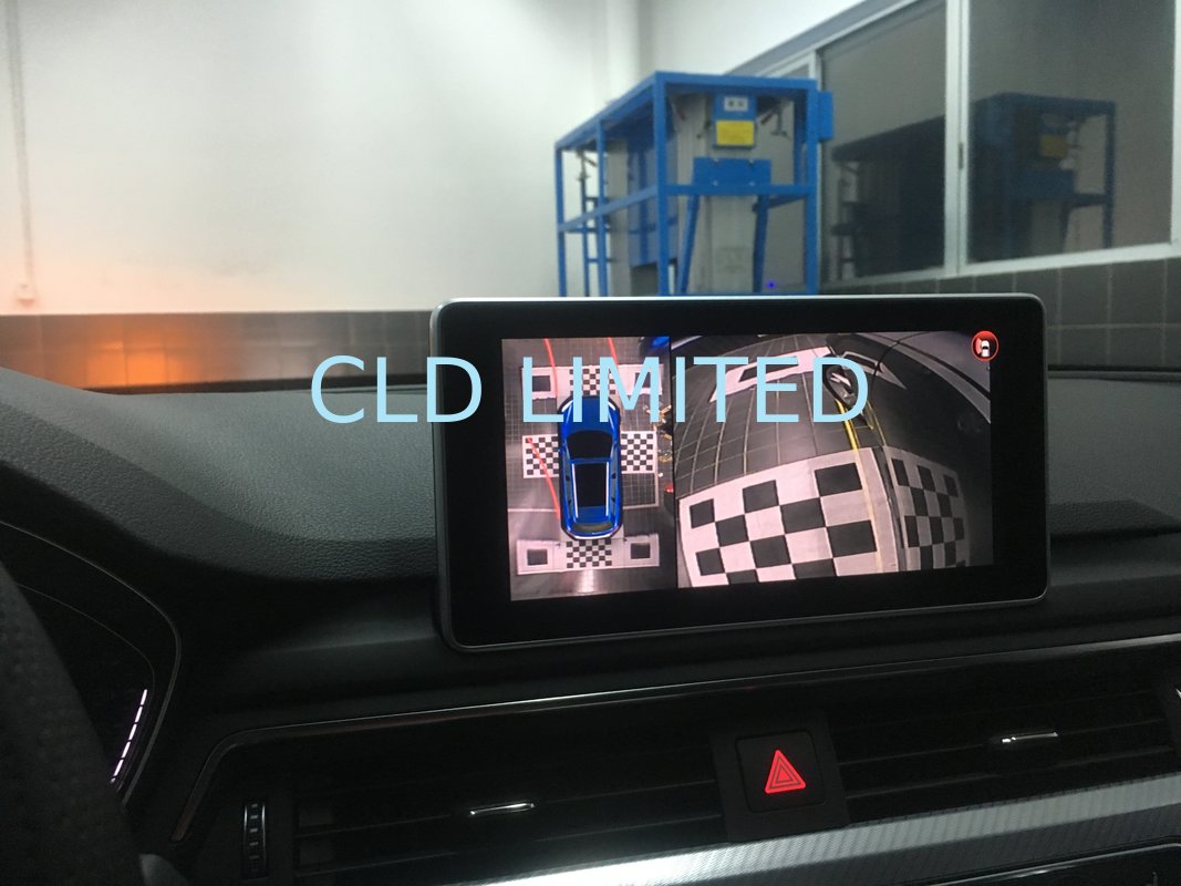 CCD Reverse Birds Eye View Camera System Integrated with CAN bus decoder