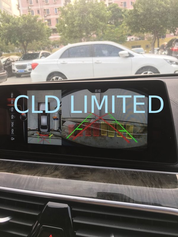 CAN Decoder Birds Eye View Camera System For Parking , BMW Surround View Camera System