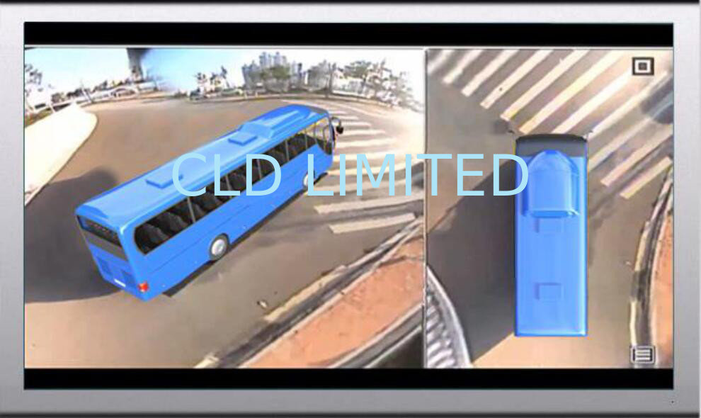 IP68 ADAS 360 AVM Bus Camera Systems for Blind Spots Detection