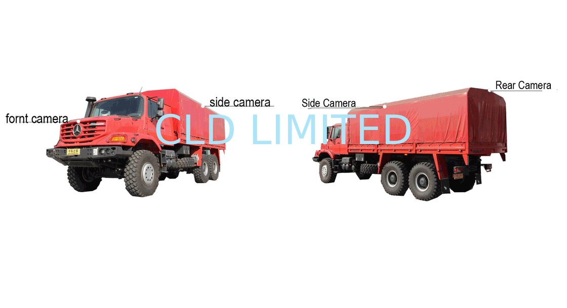 Full Visual 360 Degree Around View System, Bird View Parking System For Benz Zetros