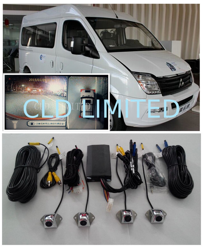 HD 4 Channel cctv Lorry Cameras System With Monitor