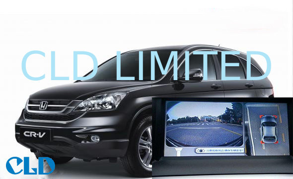 360° Remote Control Car Reverse Parking System with High Definition Cameras, IP67, Bird View Parking System