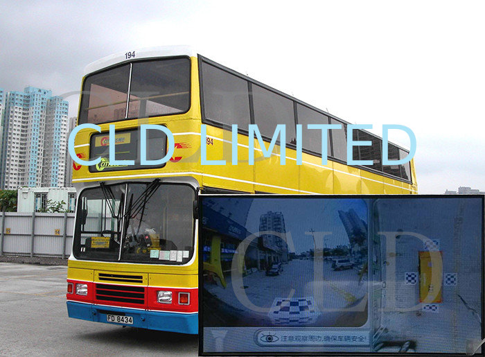 Waterproof Automatic Parking System 180° View Auto Cameras For Trucks and Buses, Alloy Camera Housing