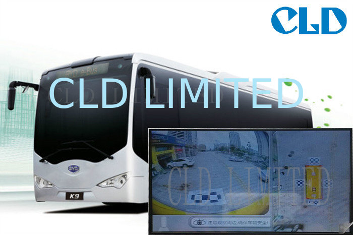 360 Bird View Parking System for Buses and Trucks with IR Function, Around View Monitoring System