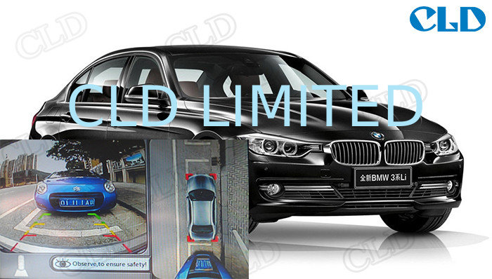 BMW3 Dvr Car Parking Cameras System Video Recorder In 4 Channel