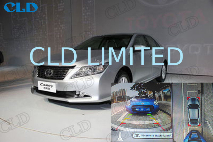 360 Degree Car Parking Cameras System Seamless Support SD Card Dvr Function For Camry