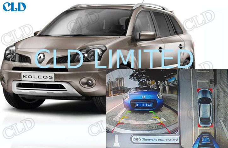 Koleos HD DVR Vehicle Security Monitoring System High Resolution 720P, Loop Recording, Bird View Parking System