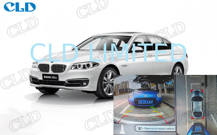 BMW5 Vehicle Parking Assistance System with 360 Degree Around, Bird View Parking System