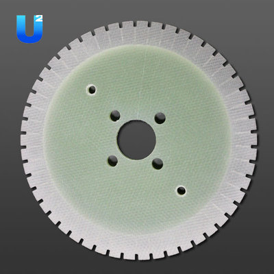 White Indexing Plate Precision Machining Industry 0.85mm With Four - Axis Machining