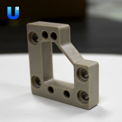 OEM Peek Product Engineering Plastic Machined Parts 0.08mm Hole Dia.