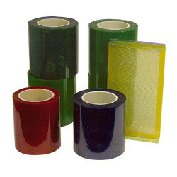 Blue MLCC Dipping Polyester Film Tape Heat Resistant Adhesive Silica