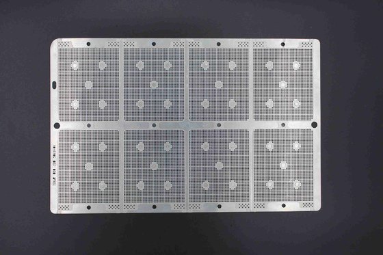 MLCC MLCL MLV Silver Carrier Plate / Array Thin Carrier Plate ATCP 1.3mm Chip Parts Precision Components