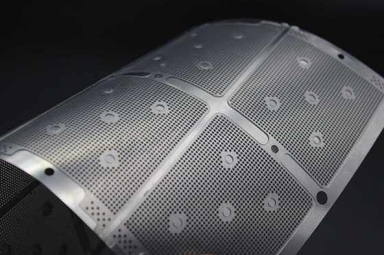 MLCC MLCL MLV Silver Carrier Plate / Array Thin Carrier Plate ATCP 1.3mm Chip Parts Precision Components