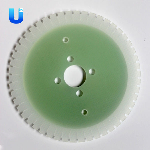 White Indexing Plate Precision Machining Industry 0.85mm With Four - Axis Machining