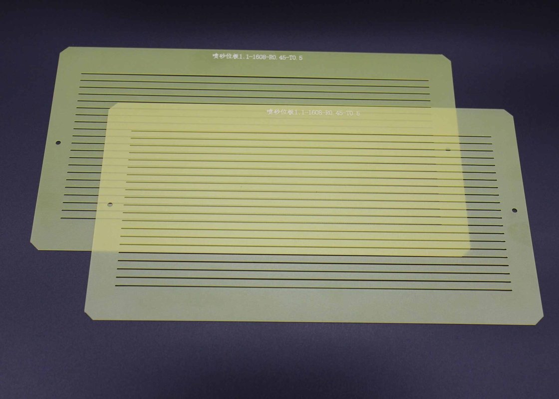 Epoxy Resin JIG Plate 5Pcs 0603 Chip Vibro Plate For Air Press / Oven