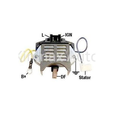 Industrial Alternator Voltage Regulator IP123 21225423 UCB226 For Citroen