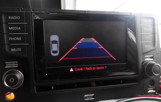 GOLF7 Volkswagen Backup Camera Interface Multimedia for Parking Assistance