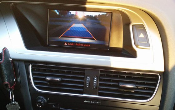 A4 Q5 Audi internal MMI Car Backup Camera Interface For Reversing Aid Integrated