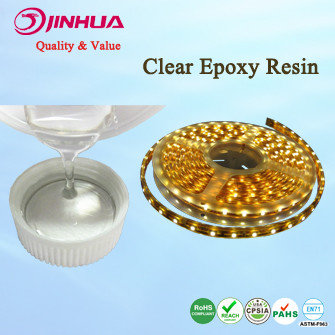 Flexible Yellow Resistance Clear Epoxy Resin Adhesive for Led Strip Potting