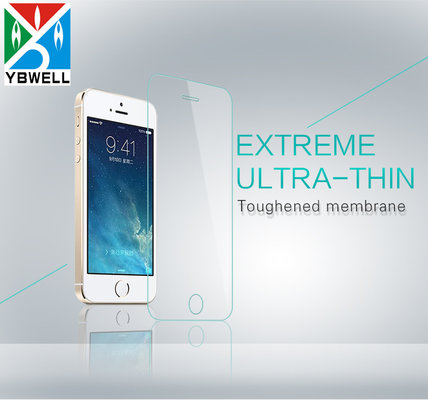 factory price, 0.2mm +2.5D 9H privacy tempered glass screen protector for iphone 5/5c/5s